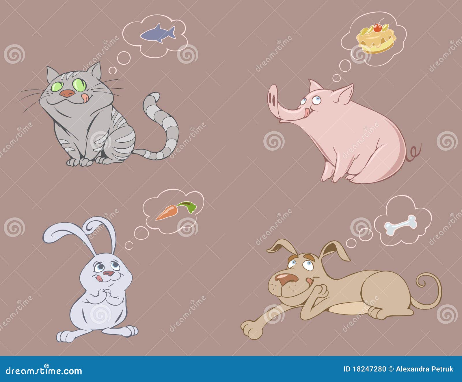 Food taste stock vector. Illustration of tasty, cute - 18247280