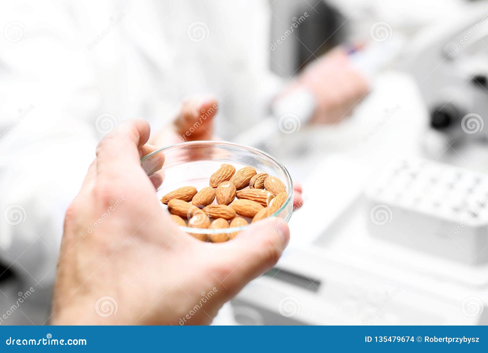 Food Testing in the Laboratory. Stock Photo - Image of analyze ...