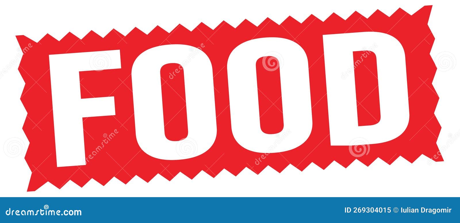 FOOD Text Written on Red Stamp Sign Stock Illustration - Illustration ...