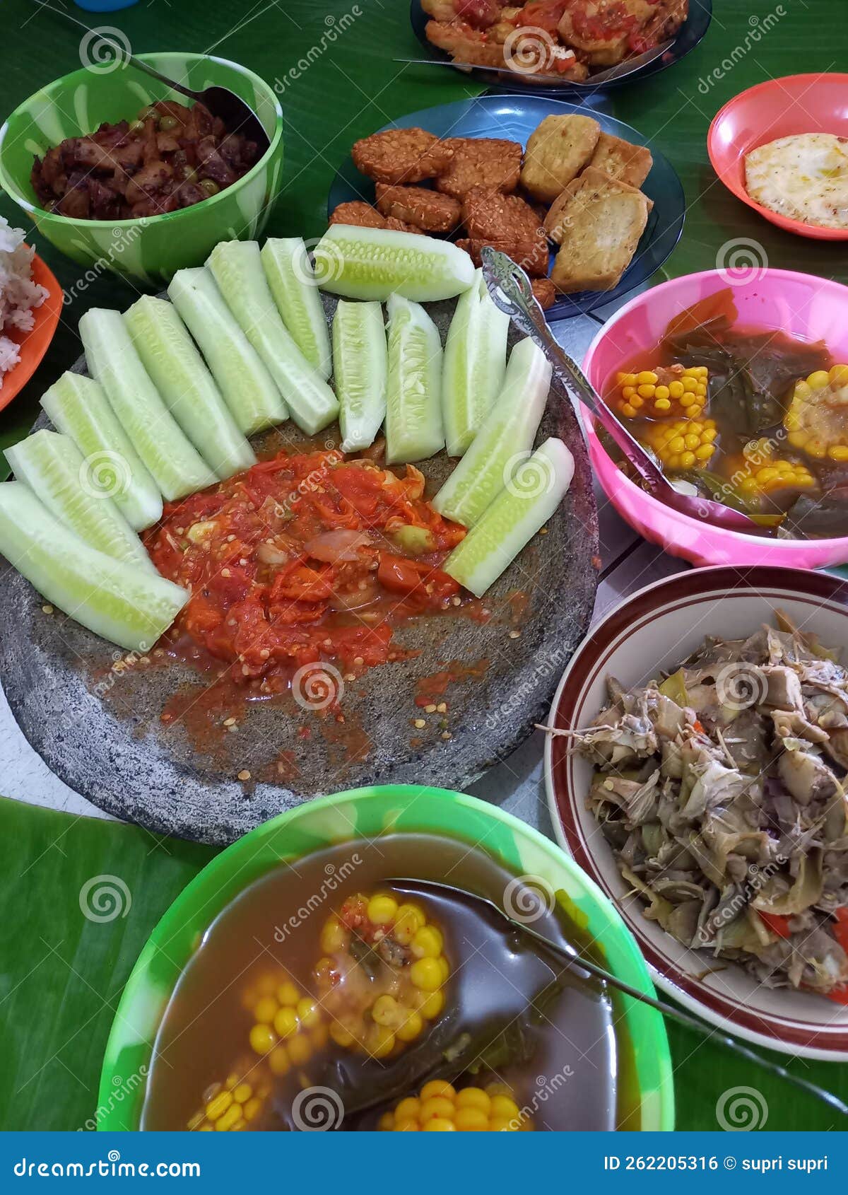 Food traditional Asia stock photo. Image of fish, brunch - 262205316