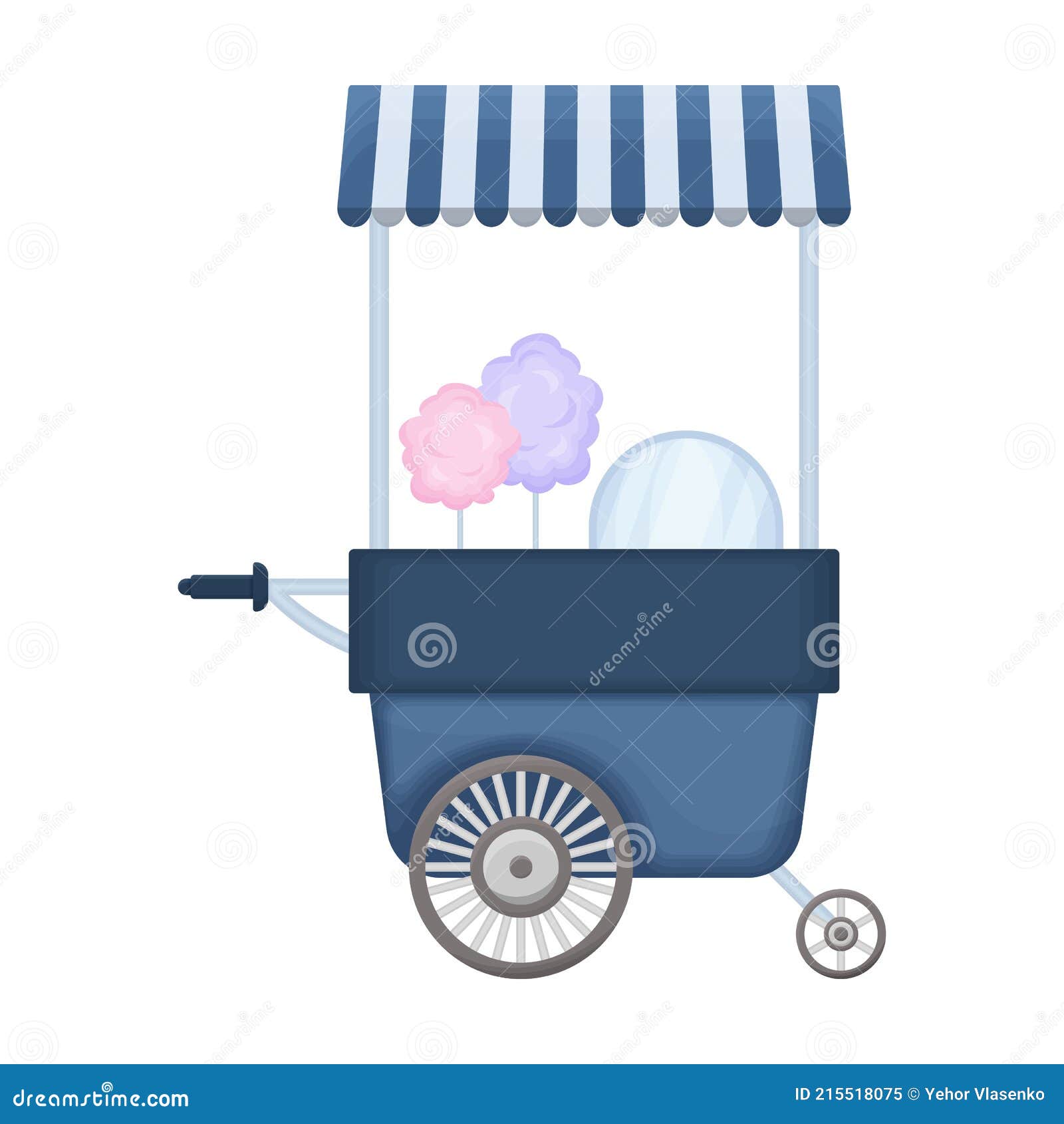 Food Trailer Vector Icon.Cartoon Vector Icon Isolated on White ...