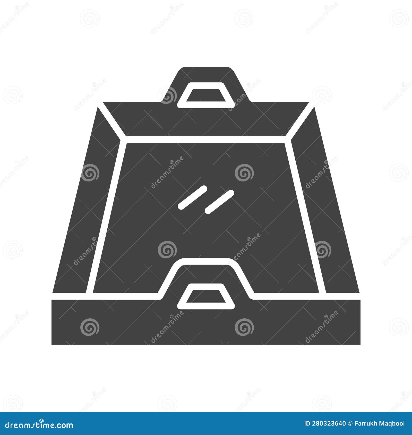 Food Tray Icon Vector Image. Stock Vector - Illustration of serve ...