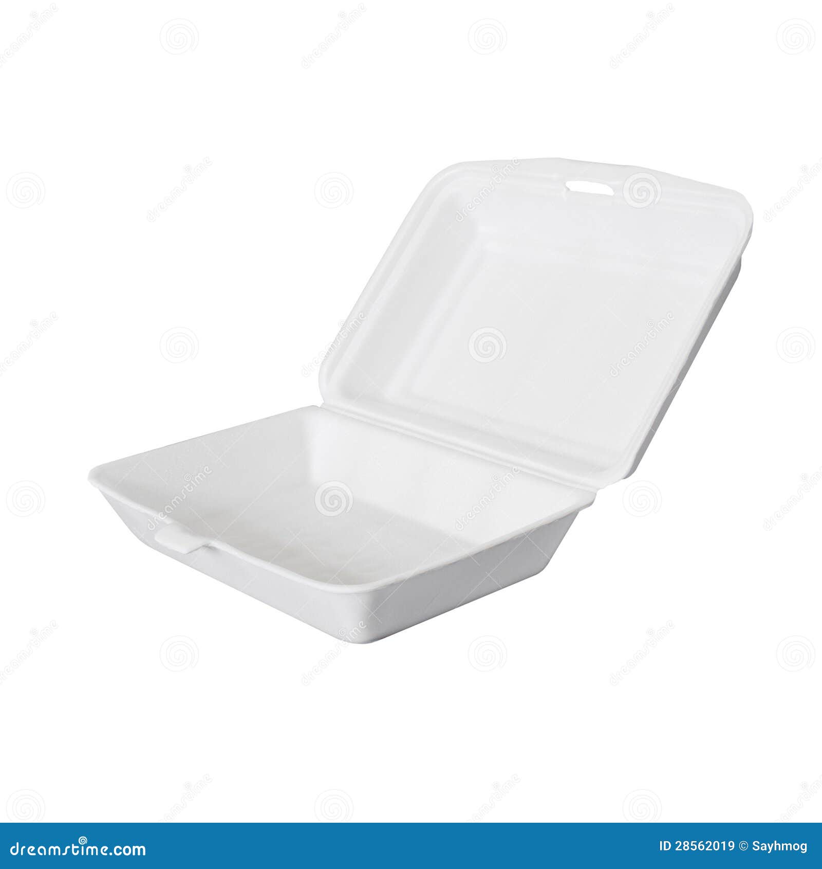 Food Ware Packaging of Foam Stock Image - Image of utensils, isolated ...