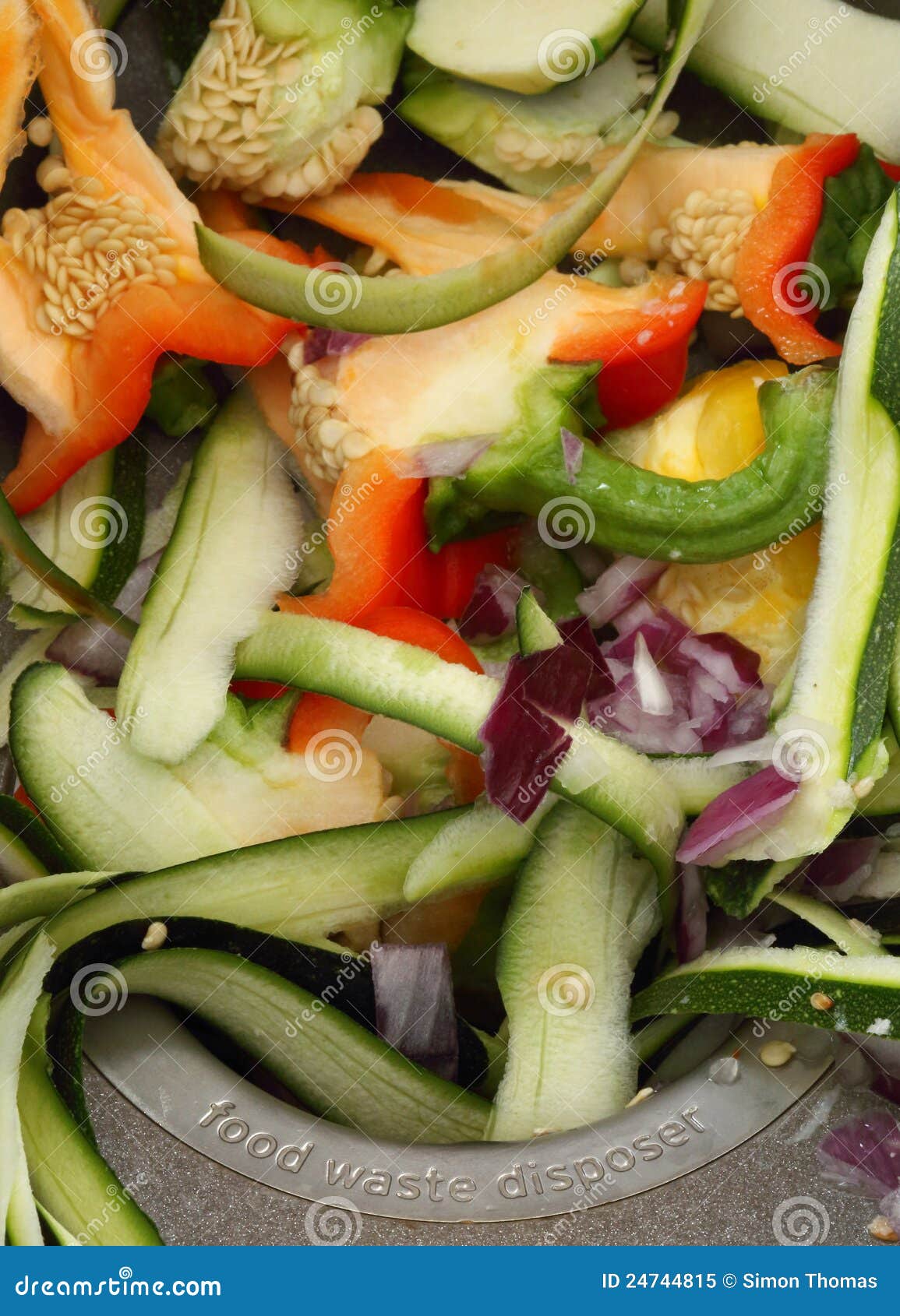 Food Waste Disposer stock image. Image of recycle, drain - 24744815