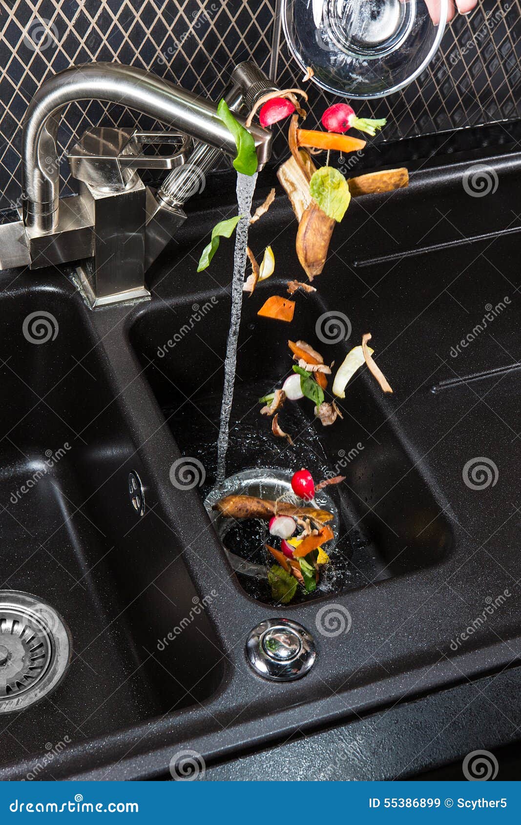 Food Waste Disposer Machine. Stock Image - Image of disposal, mill ...