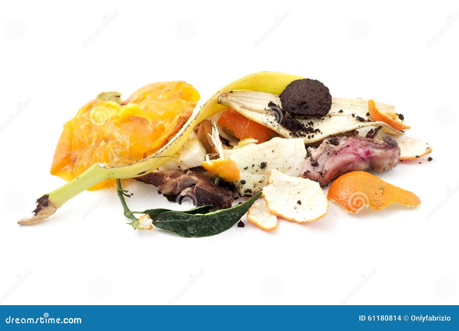 Food waste stock photo. Image of white, macro, waste - 61180814