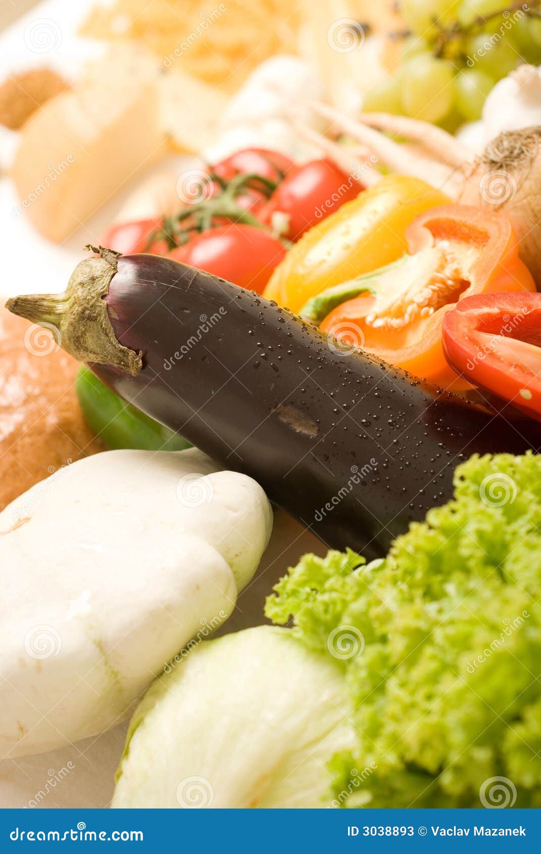 Foodstuff Detail Composition 4 Stock Image - Image of leaf, lunch: 3038893