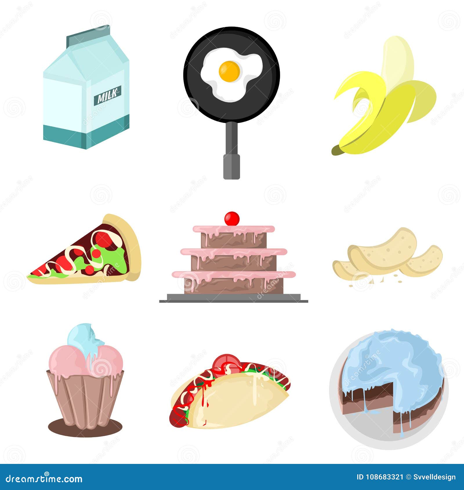 Foody Stock Illustrations – 15 Foody Stock Illustrations, Vectors ...