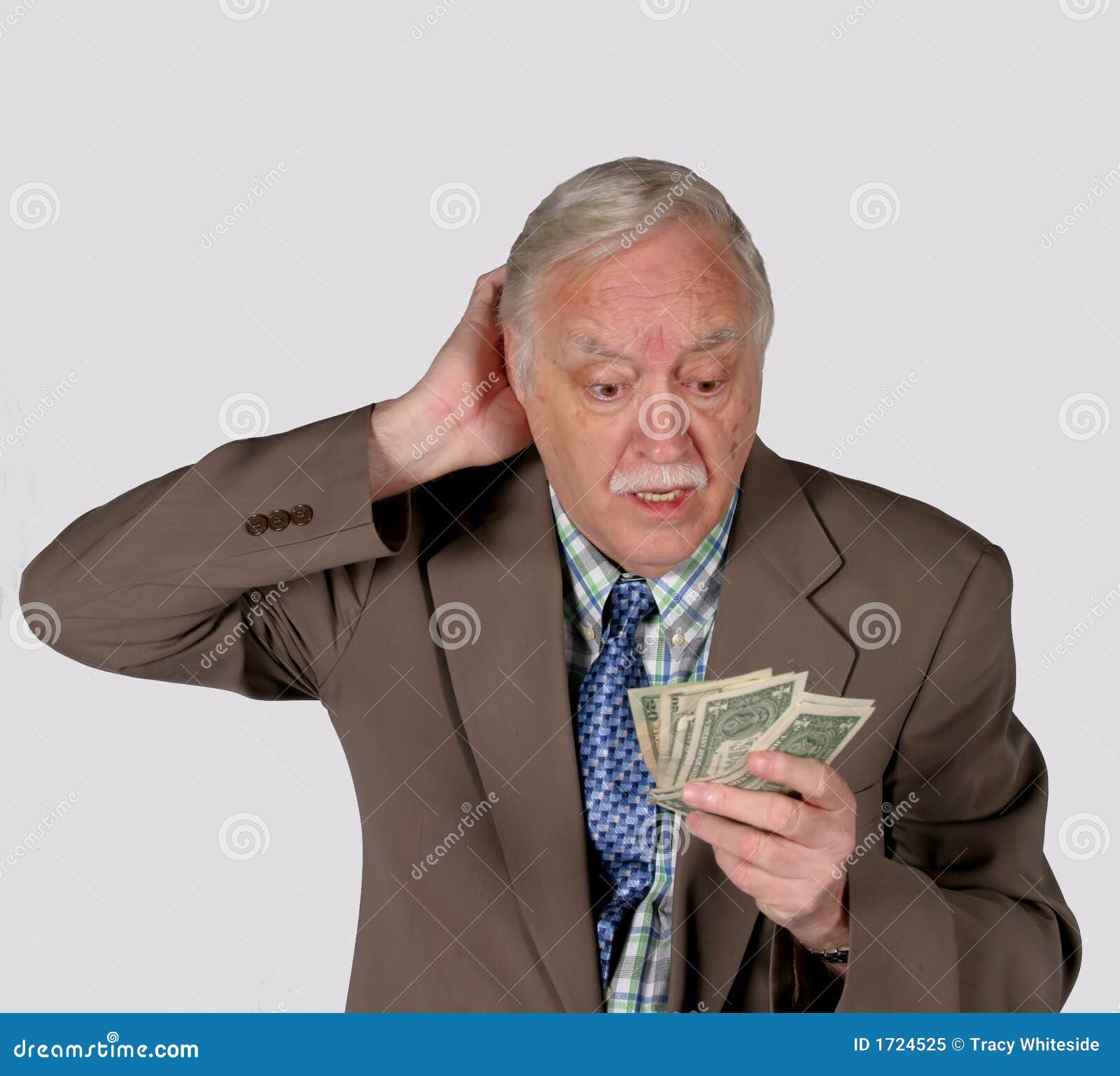 Fool and His Money stock image. Image of business, jacket - 1724525