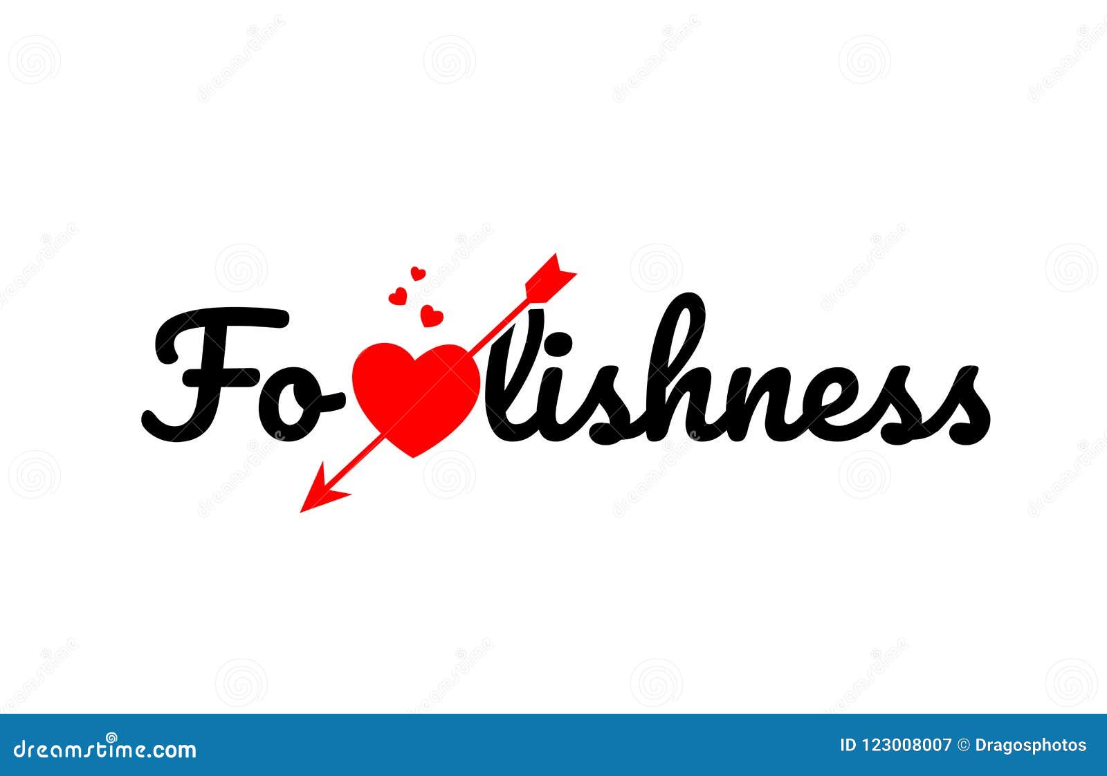 Foolishness Word Text Typography Design Logo Icon Stock Vector ...