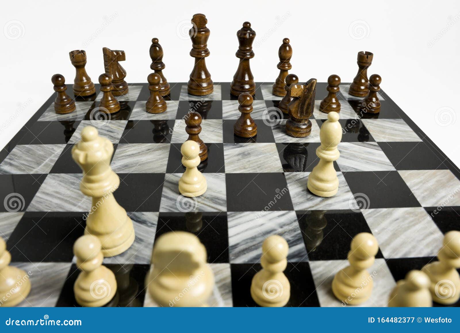 Fools Mate stock image. Image of competition, queen - 164482377