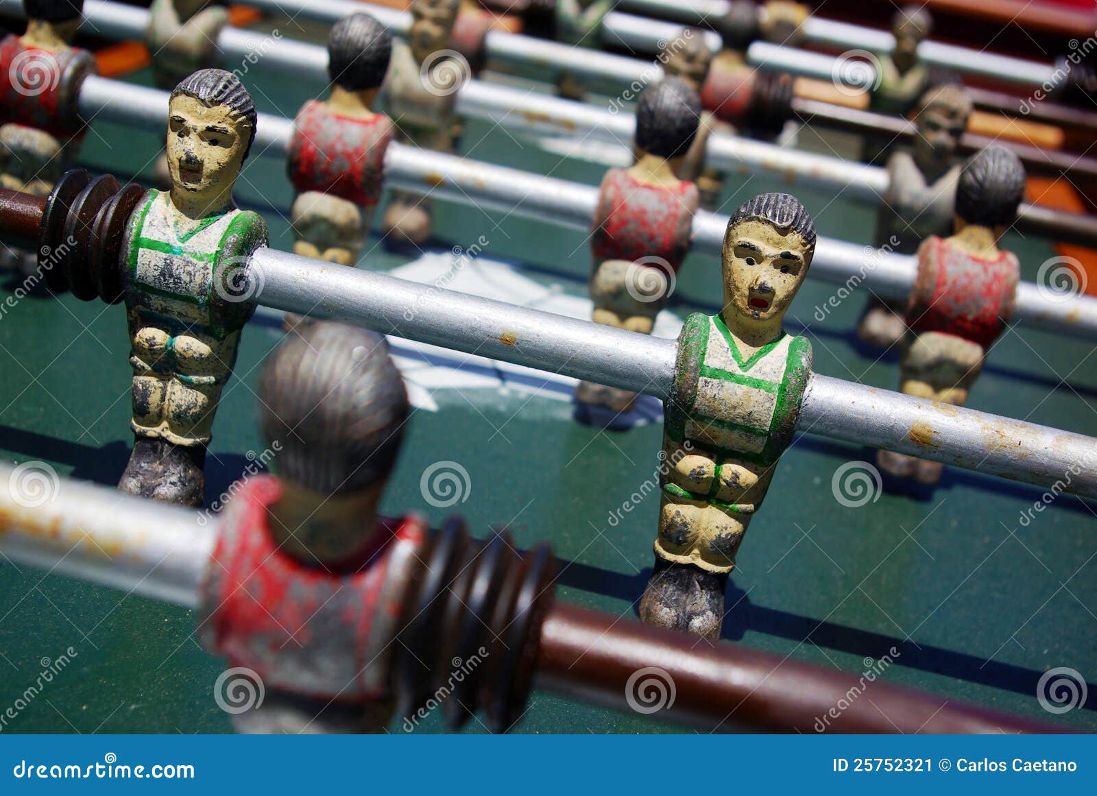 Foosball stock image. Image of dummy, goal, game, competition - 25752321
