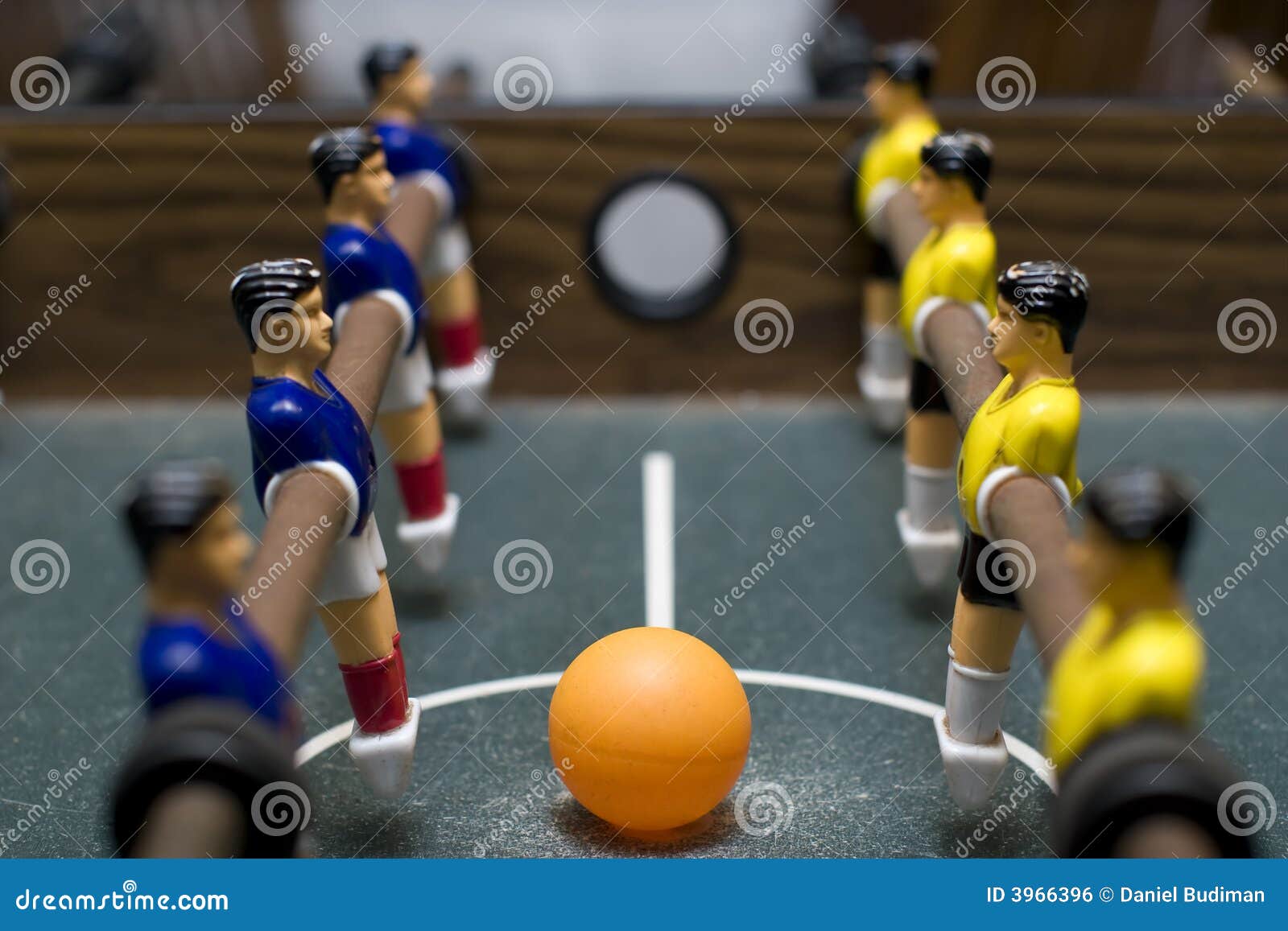 Foosball battle close up stock photo. Image of entertainment - 3966396