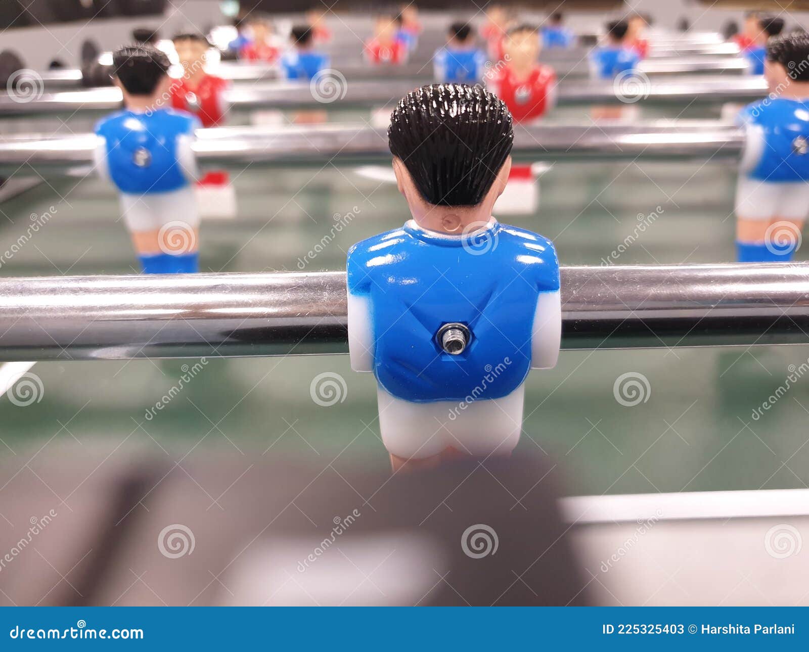 Foosball men stock image. Image of table, foosball, closeup - 225325403