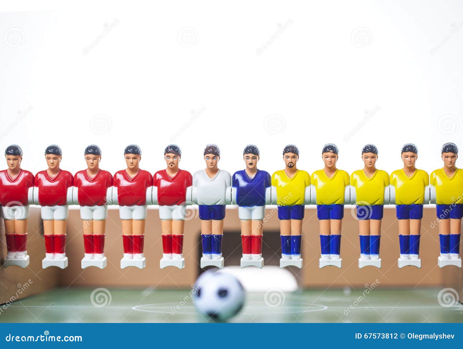 Foosball table players stock photo. Image of figure, italian - 67573812