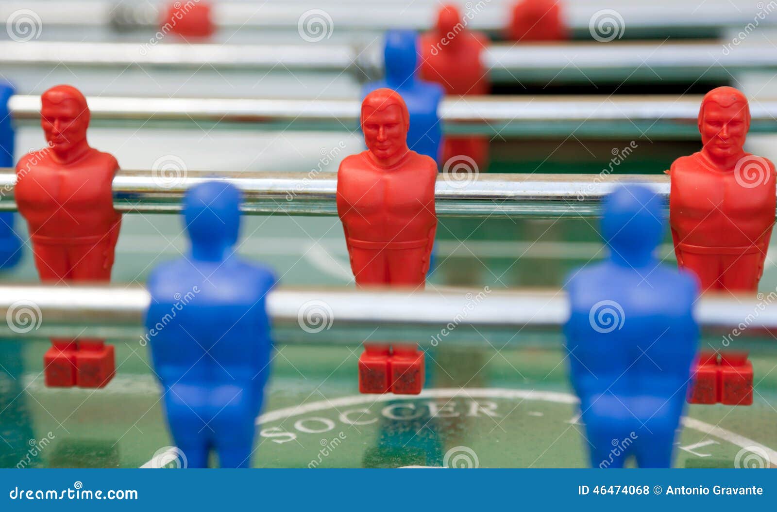 Foosball table stock photo. Image of field, sport, goal - 46474068