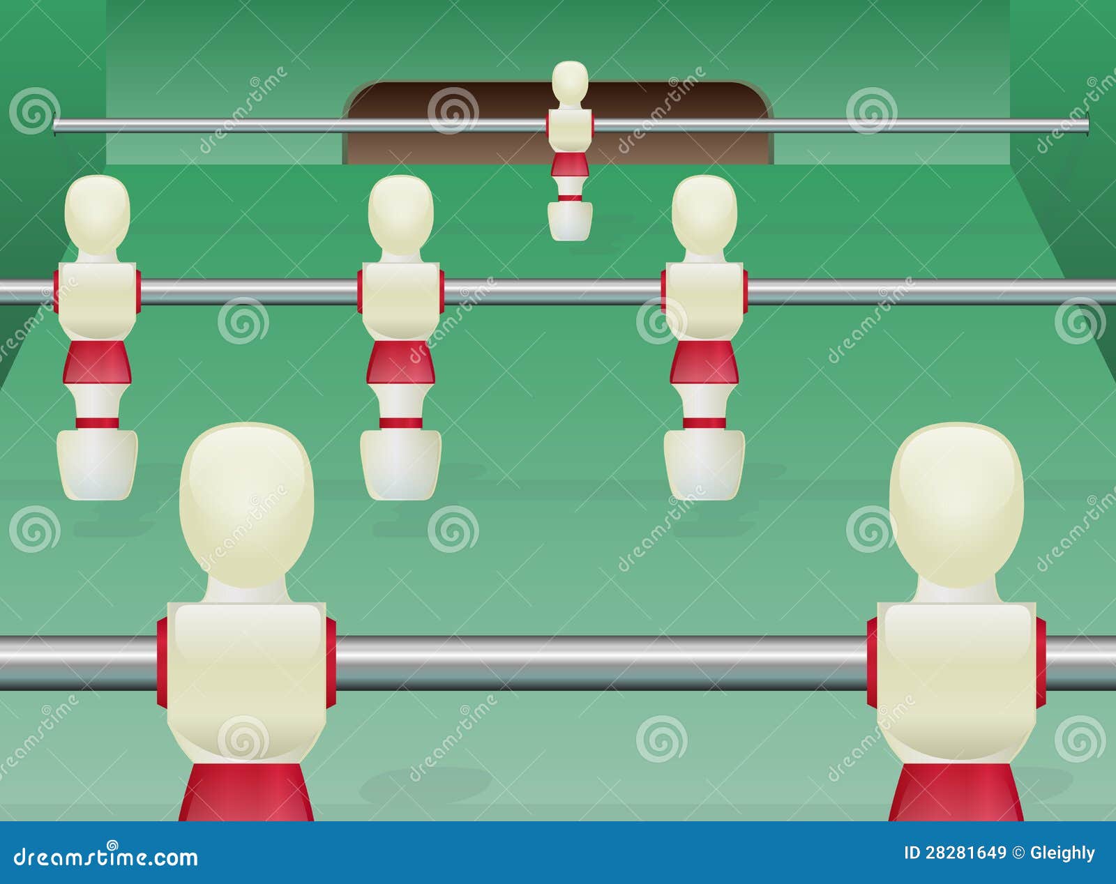 Foosball/Table Soccer stock vector. Illustration of championships ...