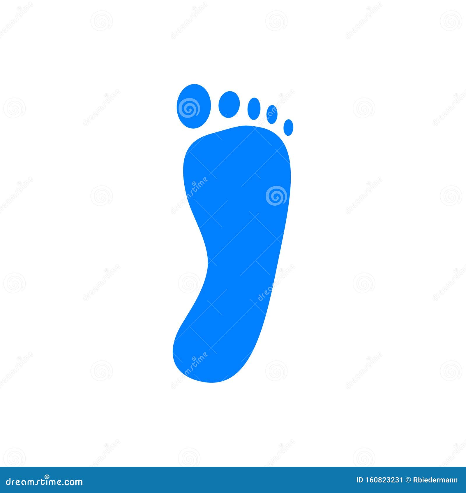 Foot and Background As Vector Illustration Stock Vector - Illustration ...