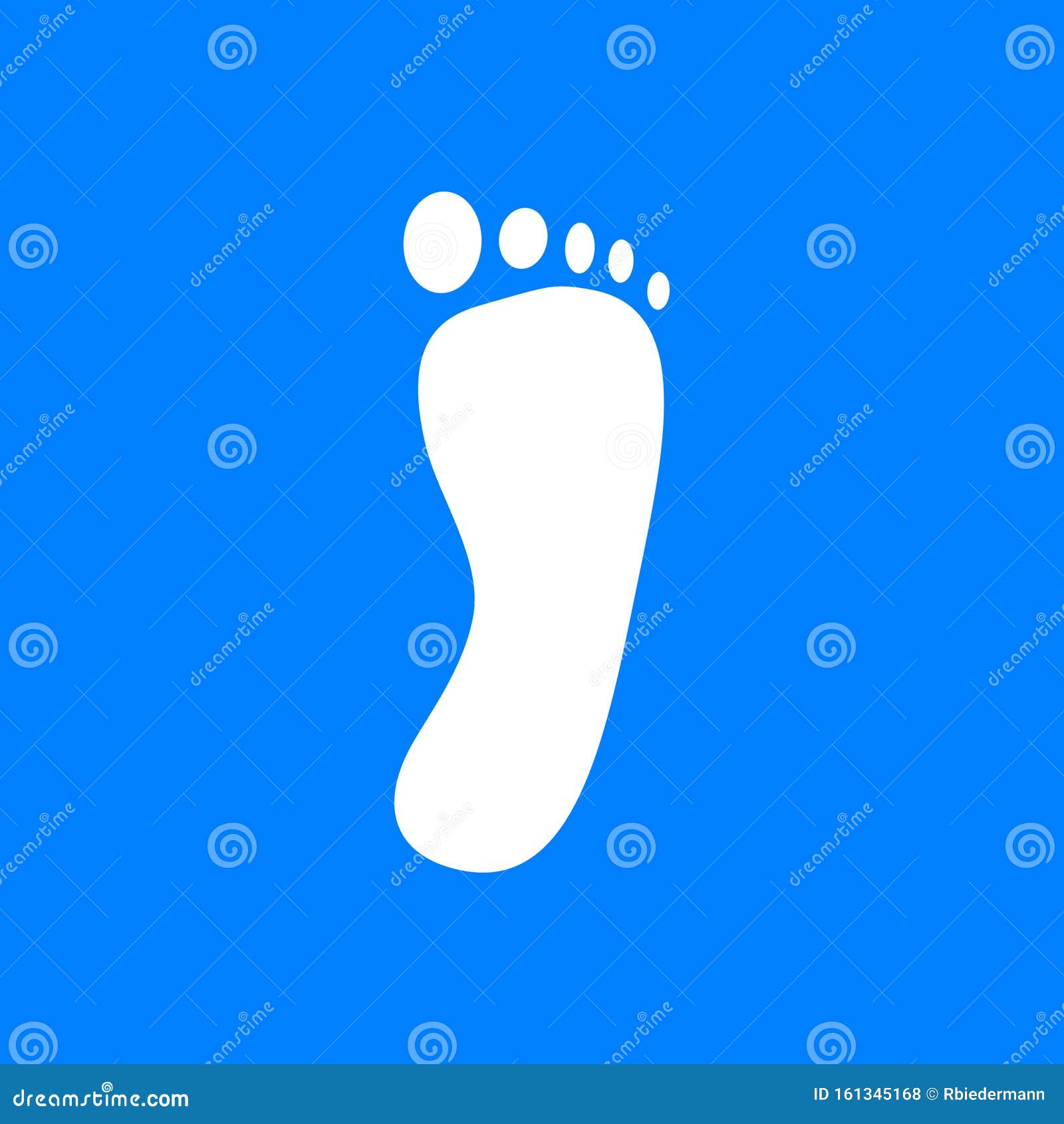 Foot and Background As Vector Illustration Stock Vector - Illustration ...