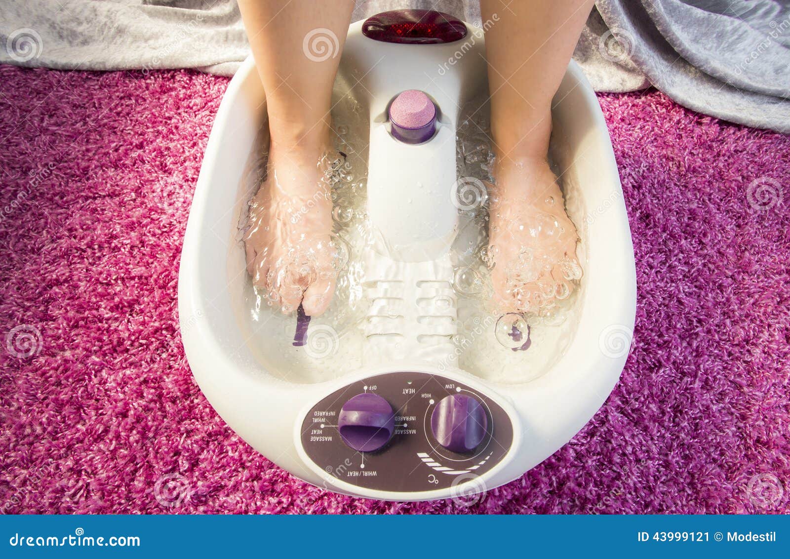 Foot bath massage stock image. Image of aquatic, clean - 43999121