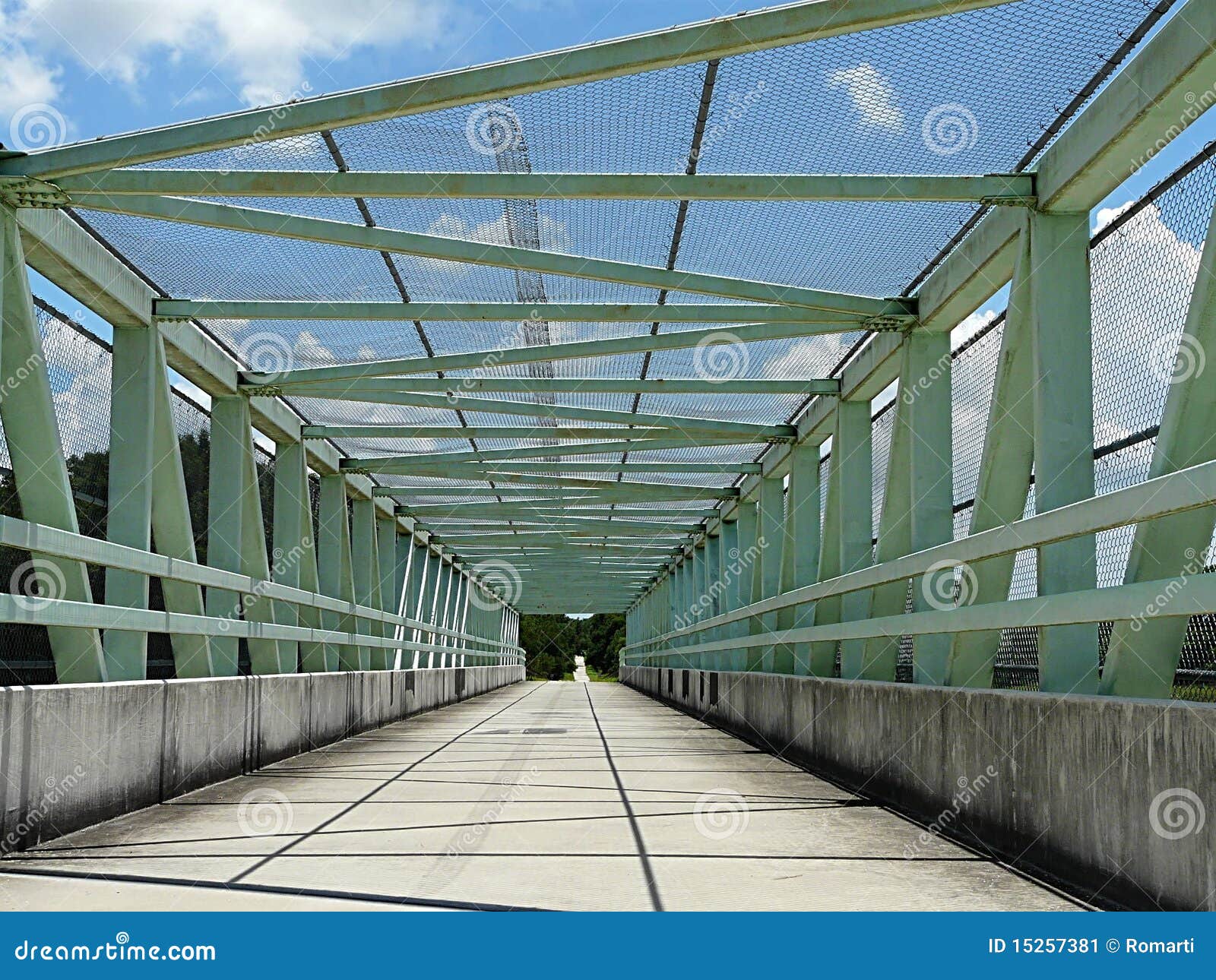 Foot Bridge Overpass stock image. Image of footbridge - 15257381