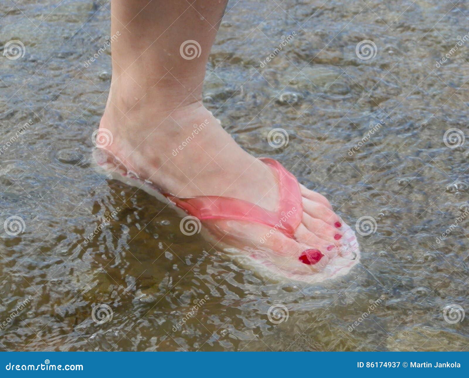 Foot in the bubble water stock image. Image of vode, swim - 86174937