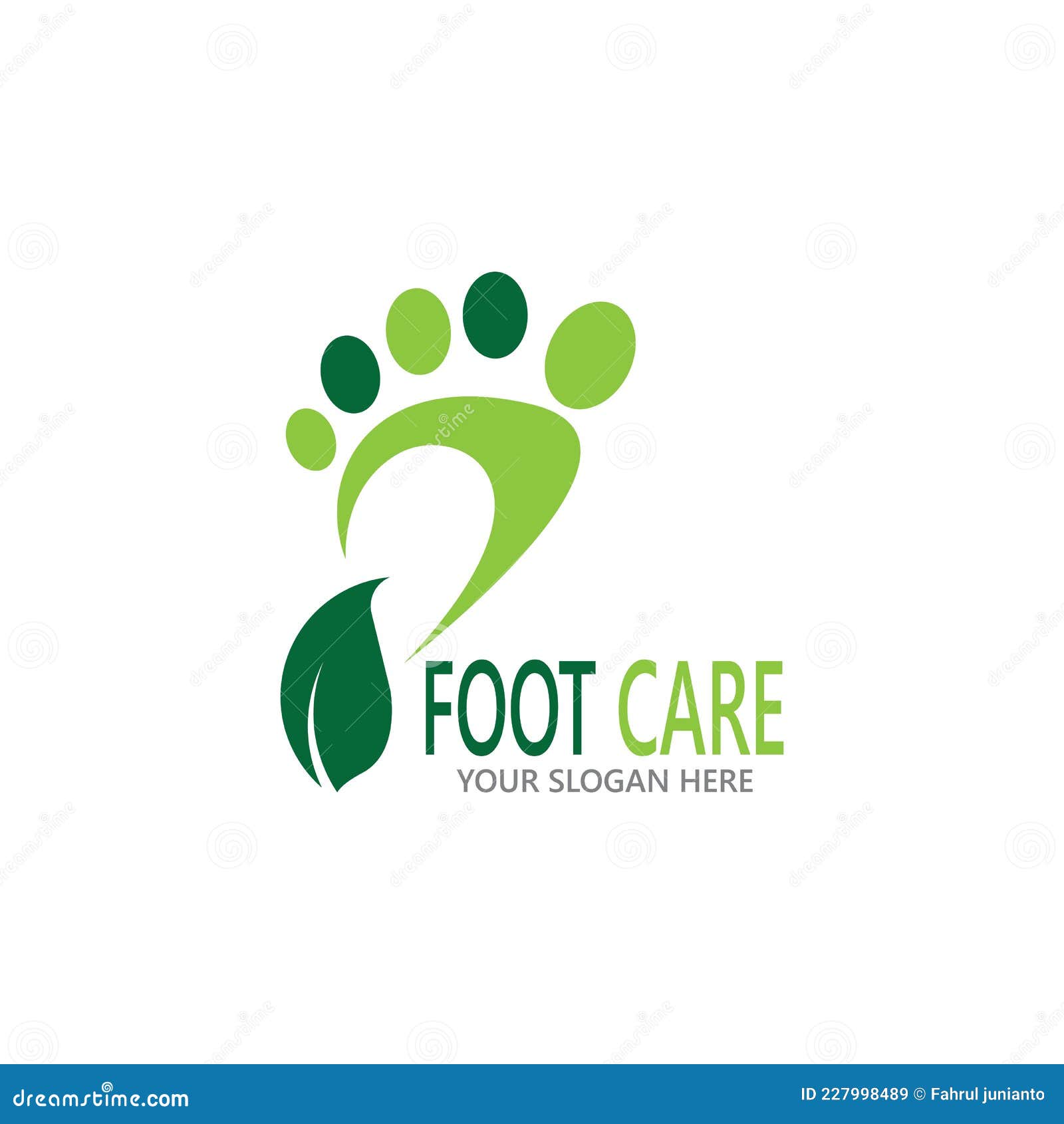 Foot Care Health Icon and Symbol Vector Stock Vector - Illustration of ...