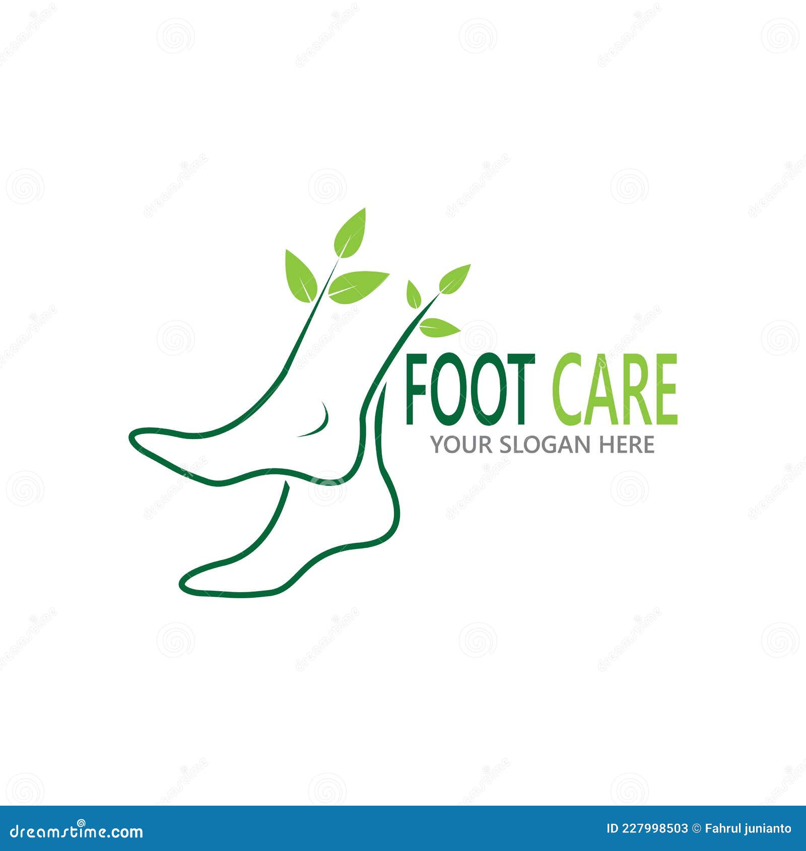 Foot Care Health Icon and Symbol Vector Stock Vector - Illustration of ...
