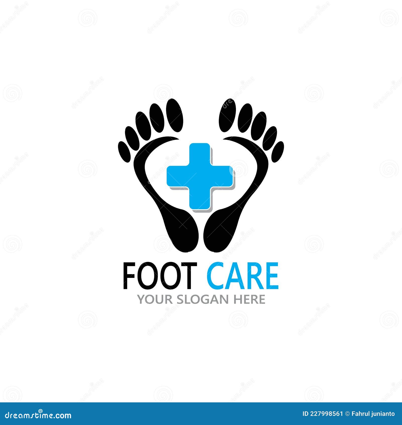 Foot Care Health Icon and Symbol Vector Stock Vector - Illustration of ...