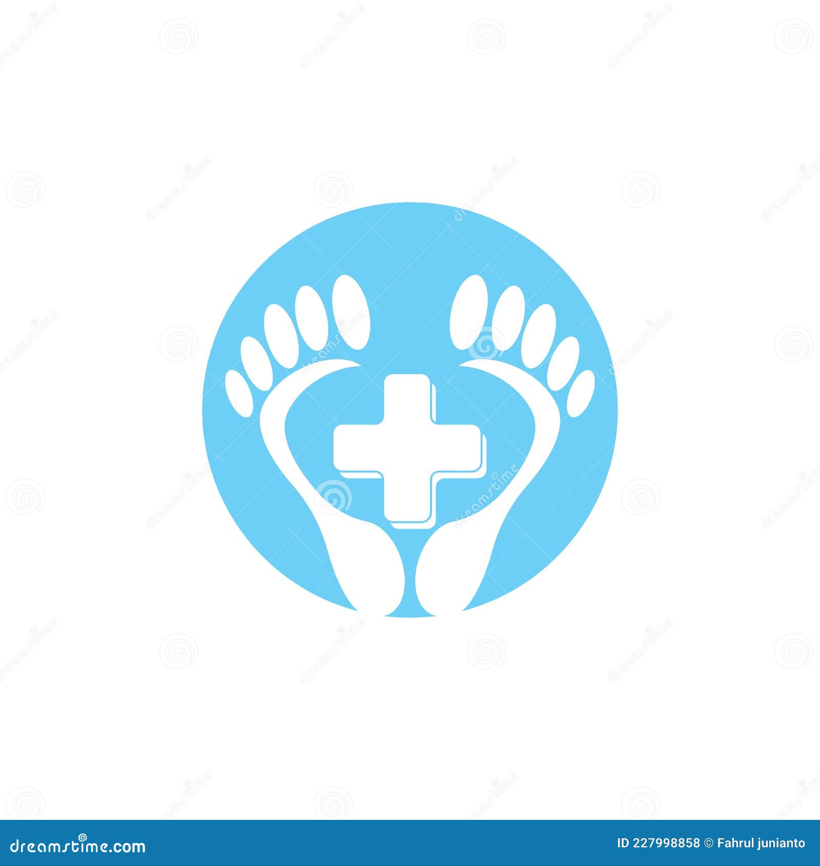 Foot Care Health Icon and Symbol Vector Stock Vector - Illustration of ...