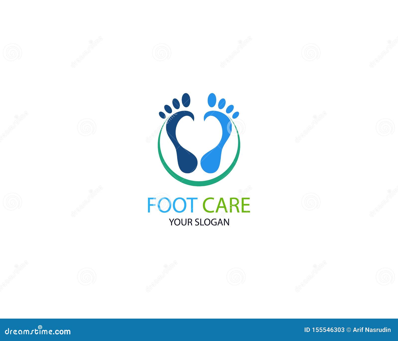 Foot Care Icon Illustration Logo Template Stock Illustration ...