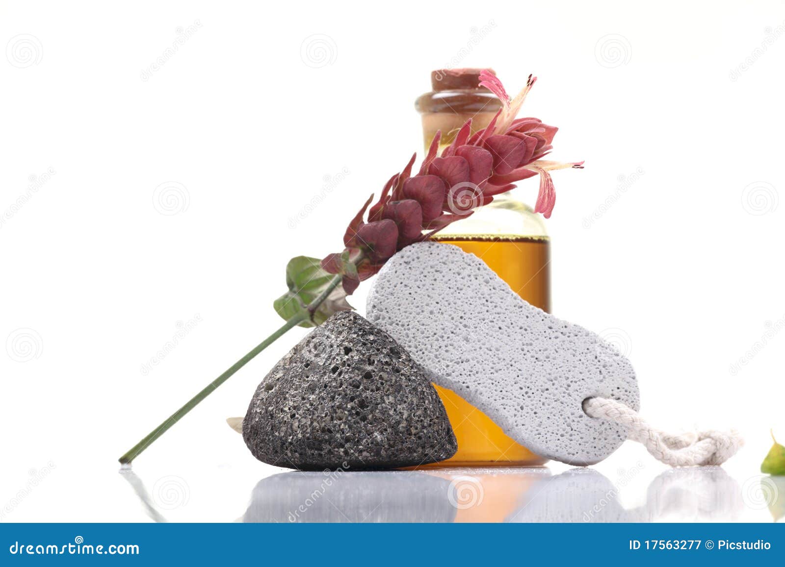 Foot care items stock image. Image of studio, punice - 17563277