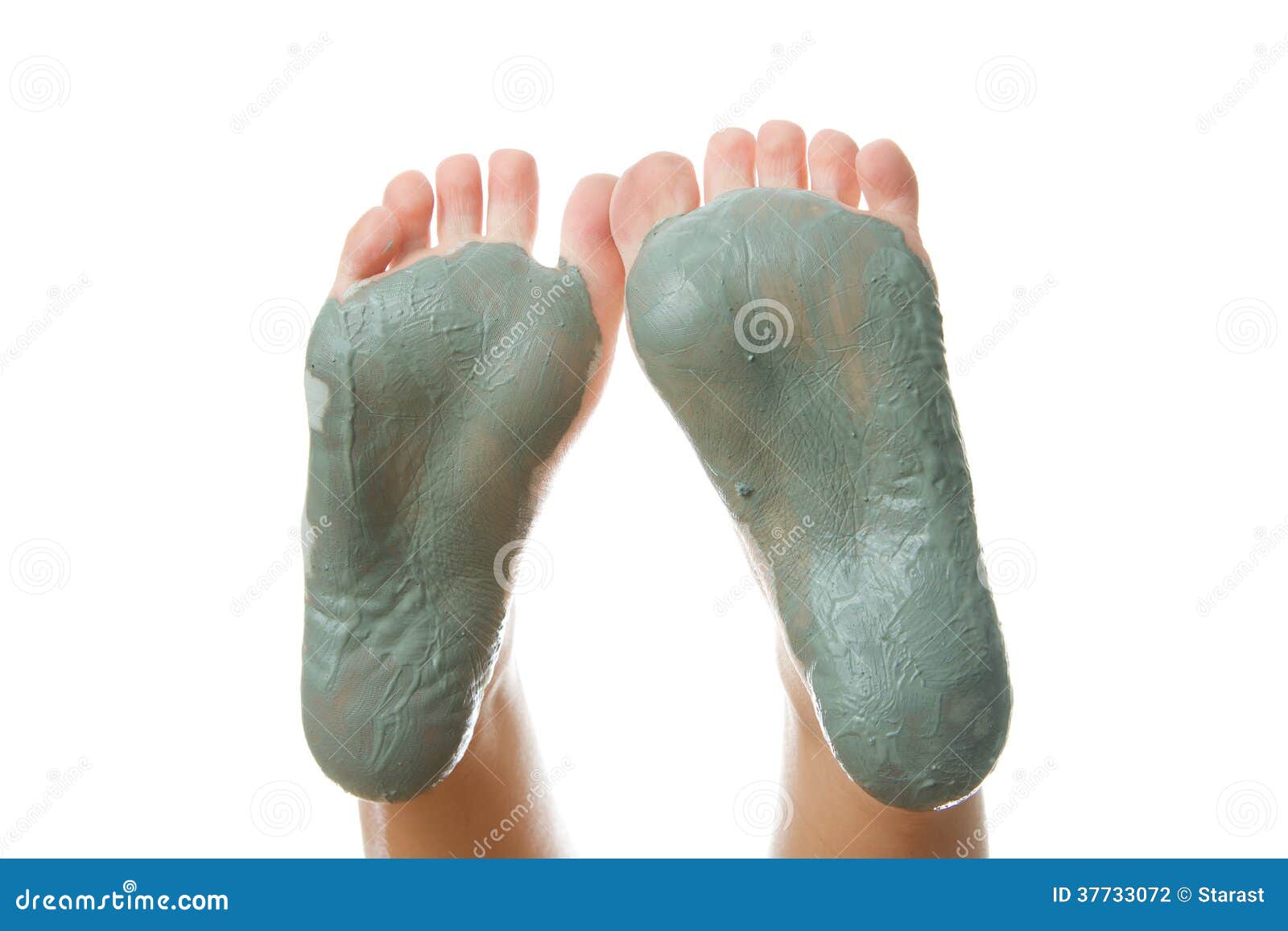 Foot Care. Mud treatment stock photo. Image of human - 37733072