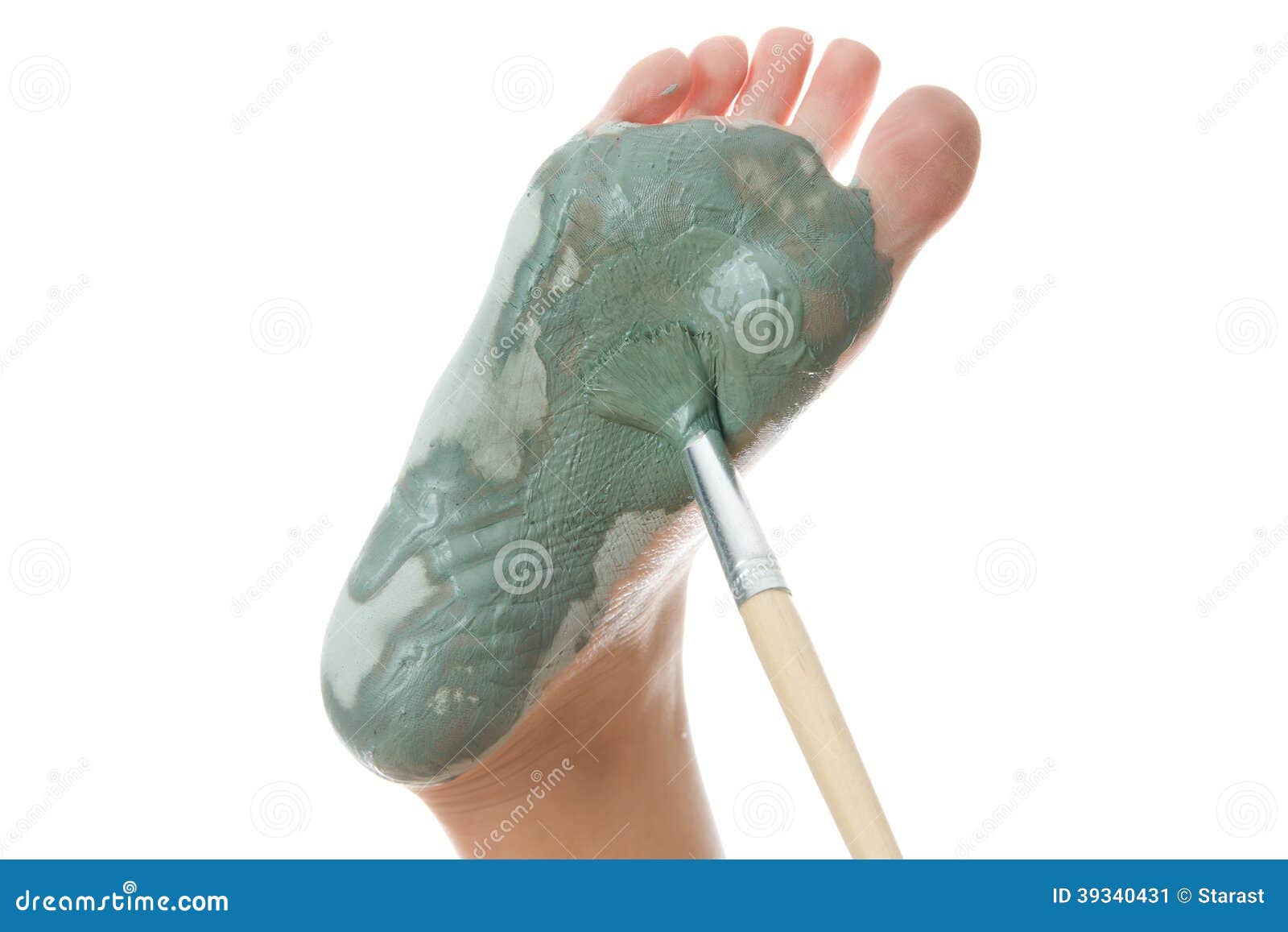 Foot Care. Mud treatment stock image. Image of adult - 39340431