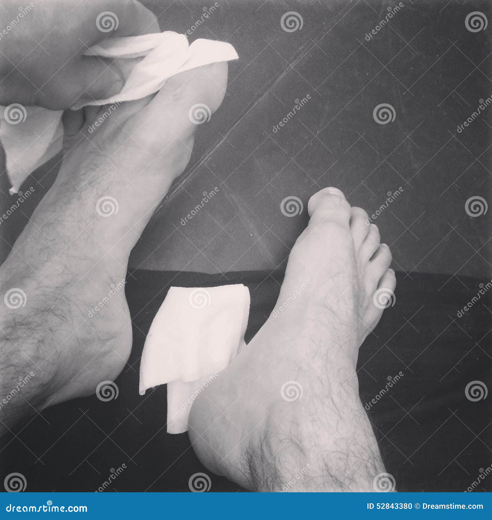 Foot stock photo. Image of foot, clean, sleep, cleaning - 52843380