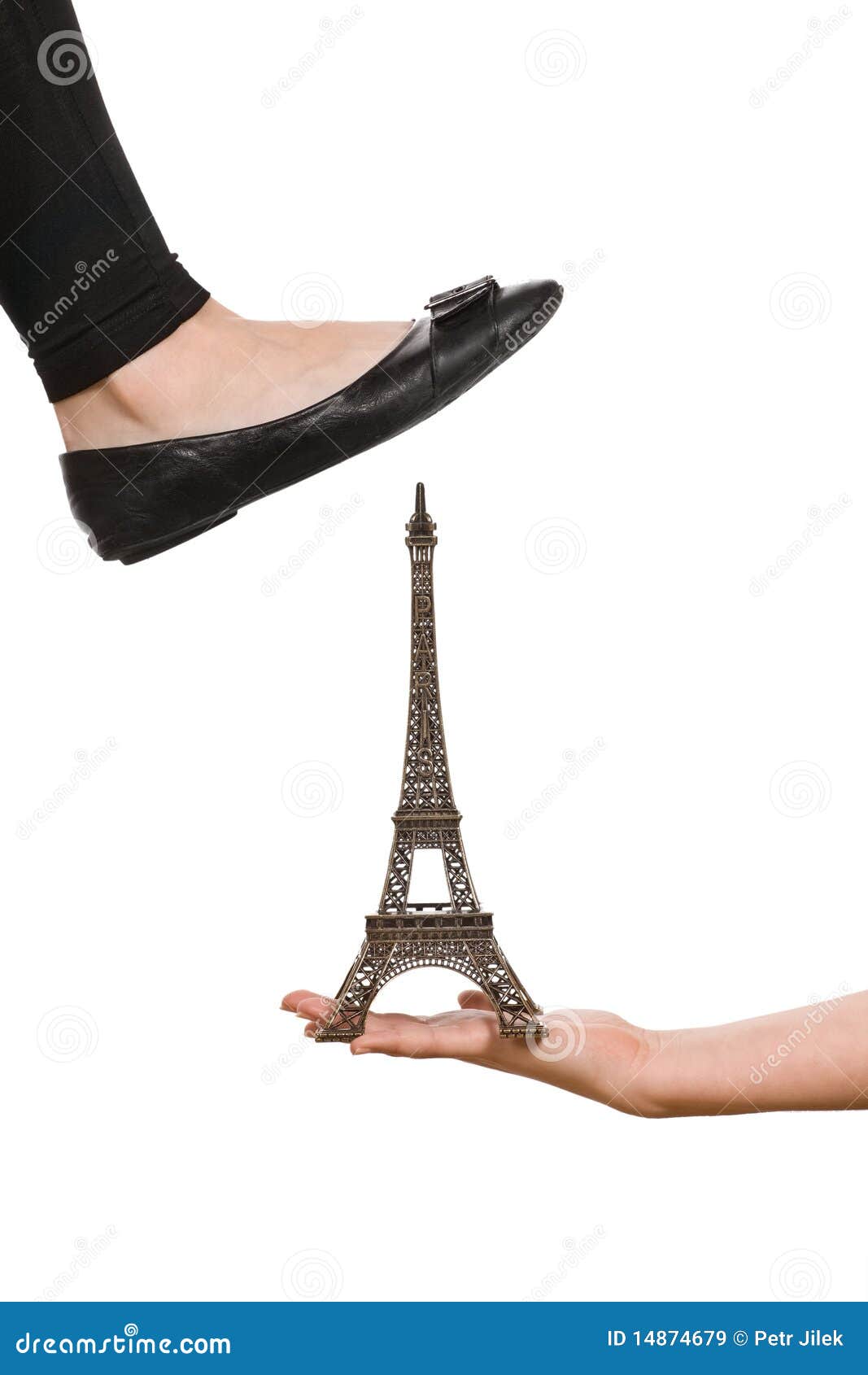 The Foot Of The Eiffel Tower Stock Photography | CartoonDealer.com ...