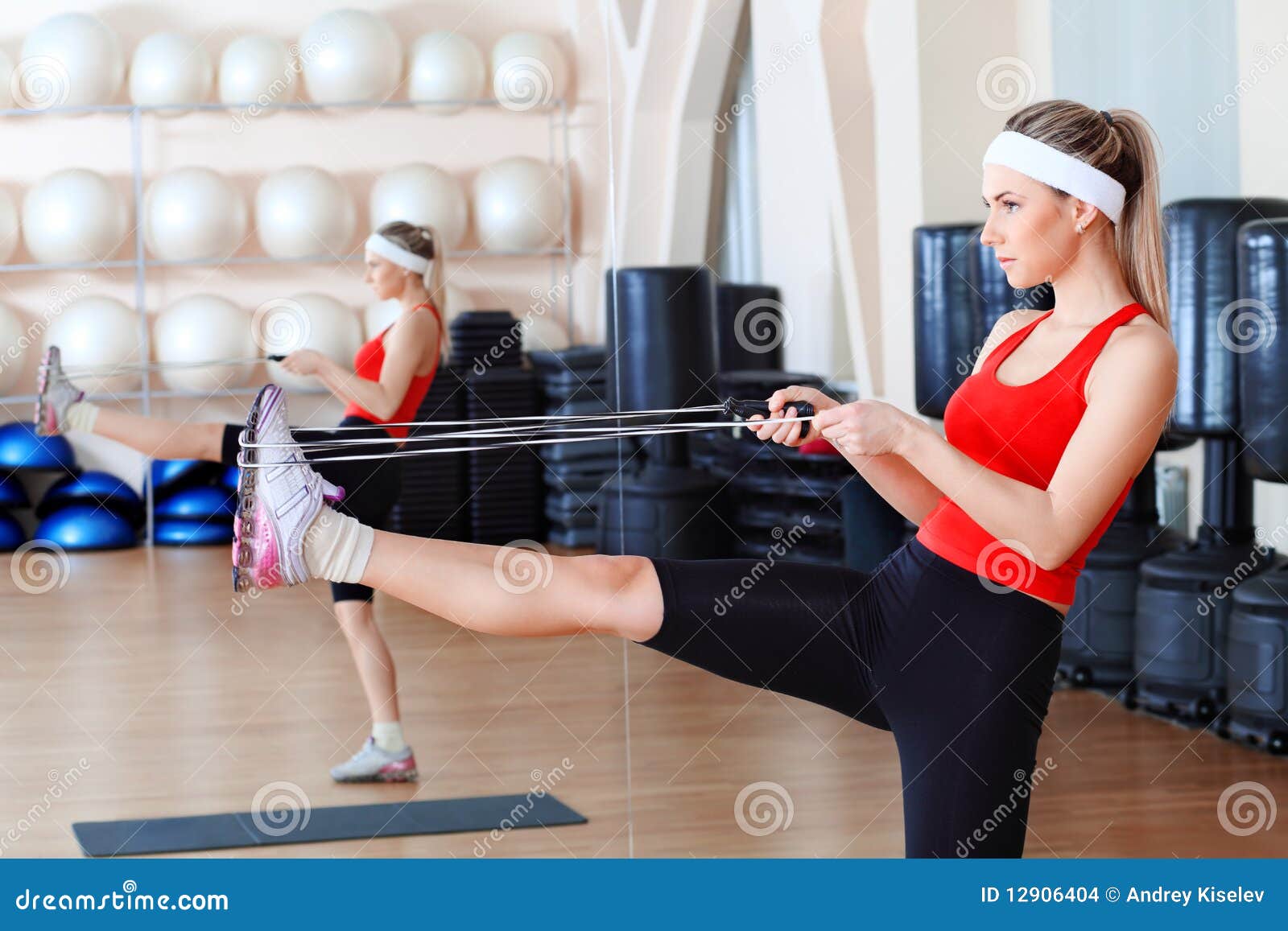 Foot exercise stock photo. Image of motion, centre, lithe - 12906404