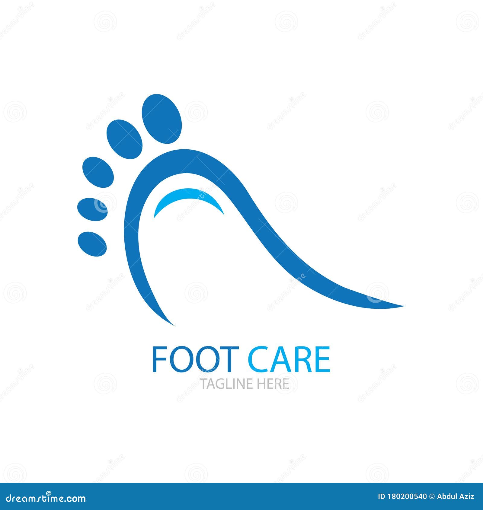 Foot Illustration Logo Vector Stock Vector - Illustration of girl ...