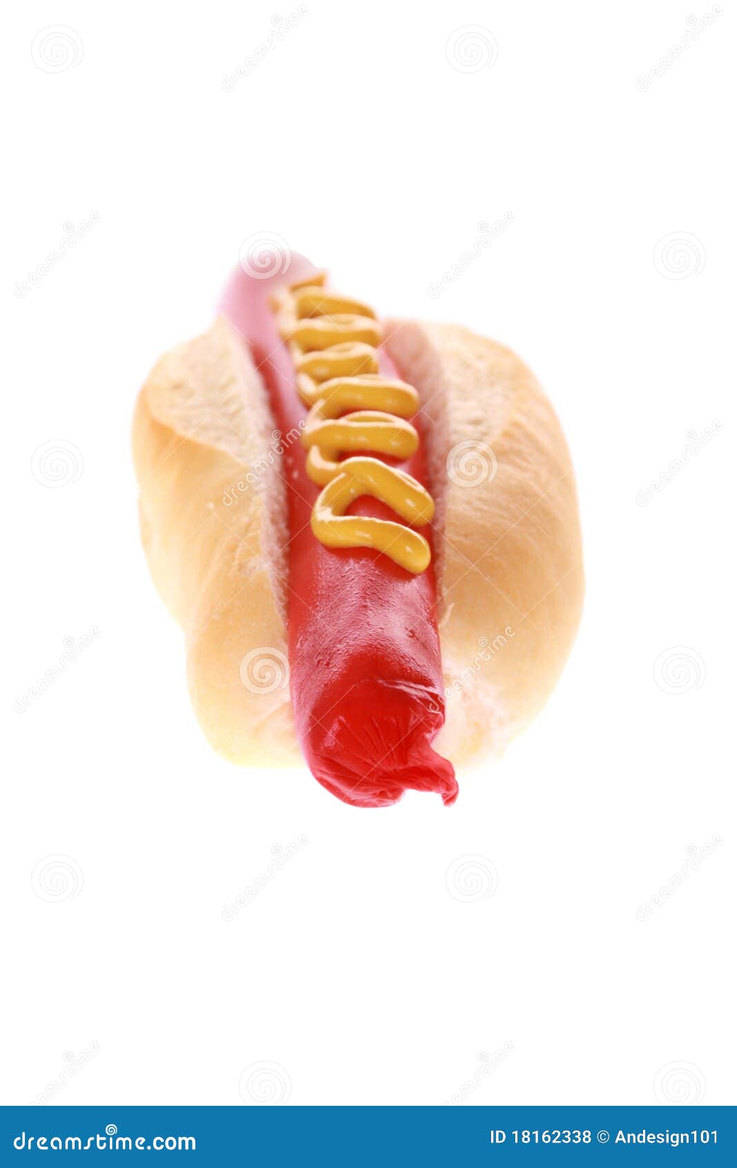 Foot long hot dog stock photo. Image of fastfood, lunch - 18162338