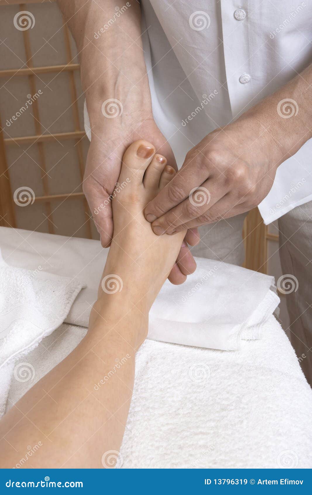 Foot massage stock image. Image of beauty, beautician - 13796319