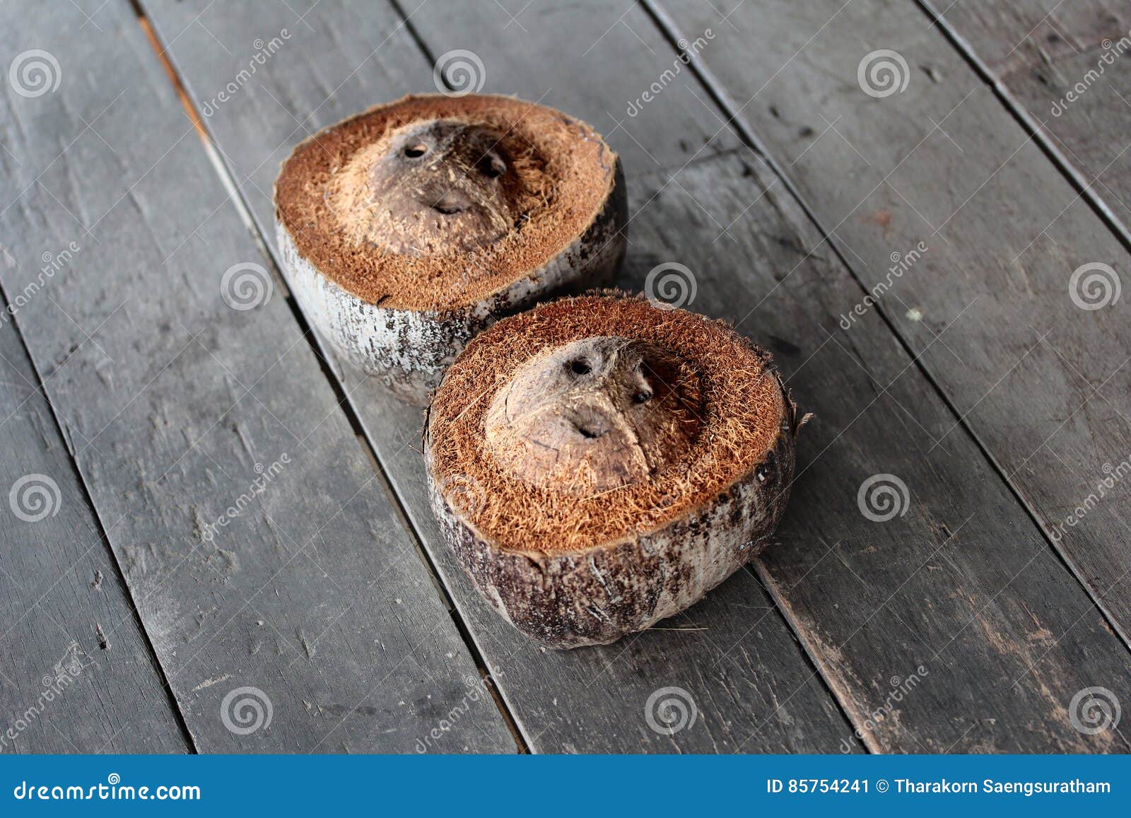 Foot Massage, Crafts from Coconut Shell , Ancient People Stock Image ...