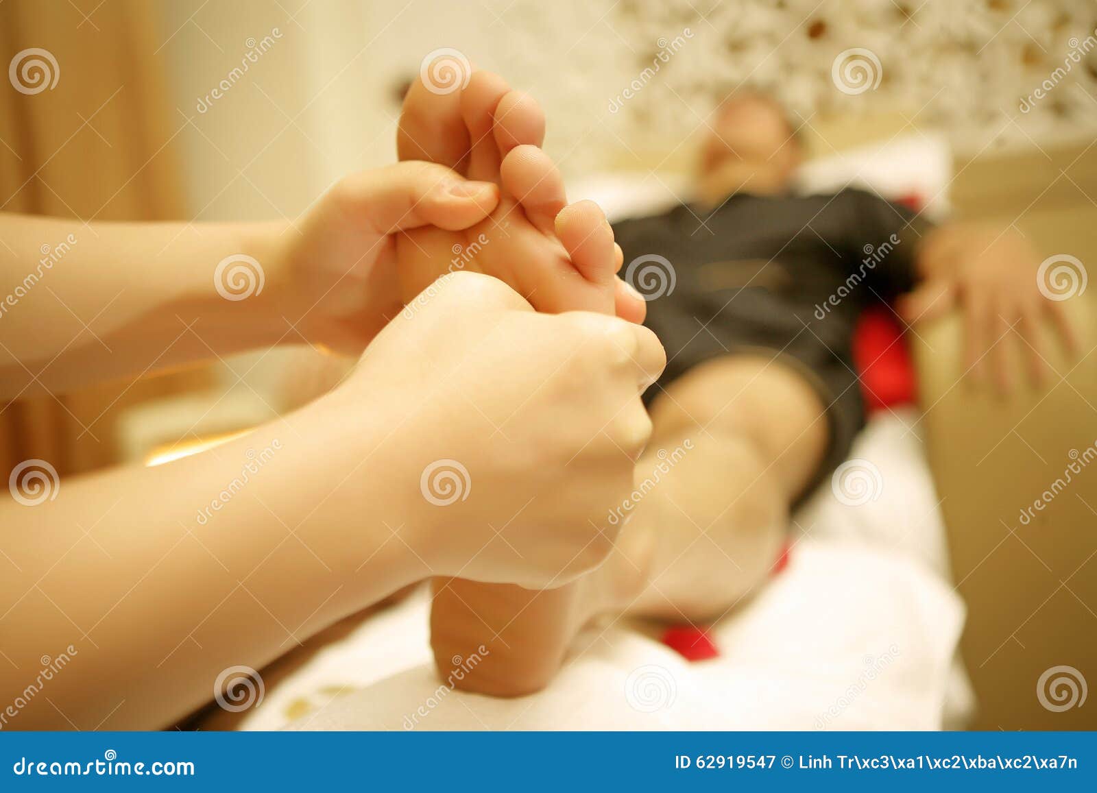 Foot Massage Spa stock image. Image of wellbeing, woman - 62919547