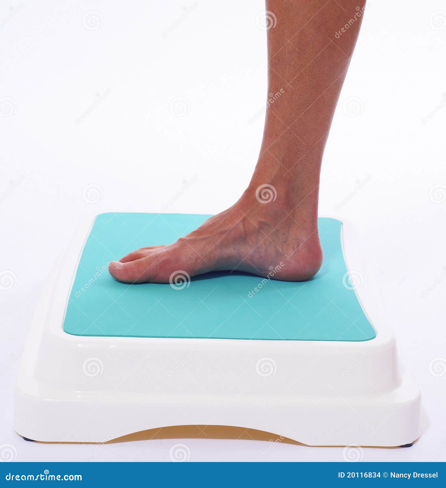 Foot on Modular Bath Step for Handicapped Stock Photo - Image of gait ...