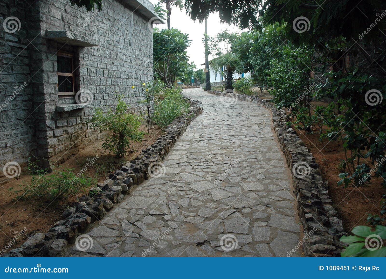 Foot path stock image. Image of stones, path, calm, metaphor - 1089451