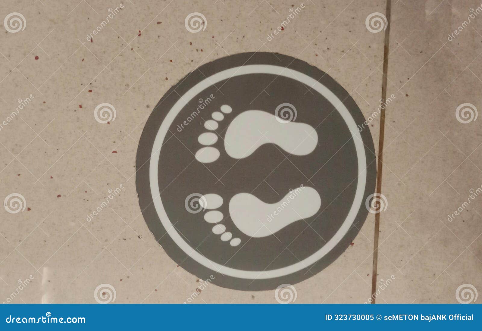 Foot position symbol stock image. Image of place, foot - 323730005
