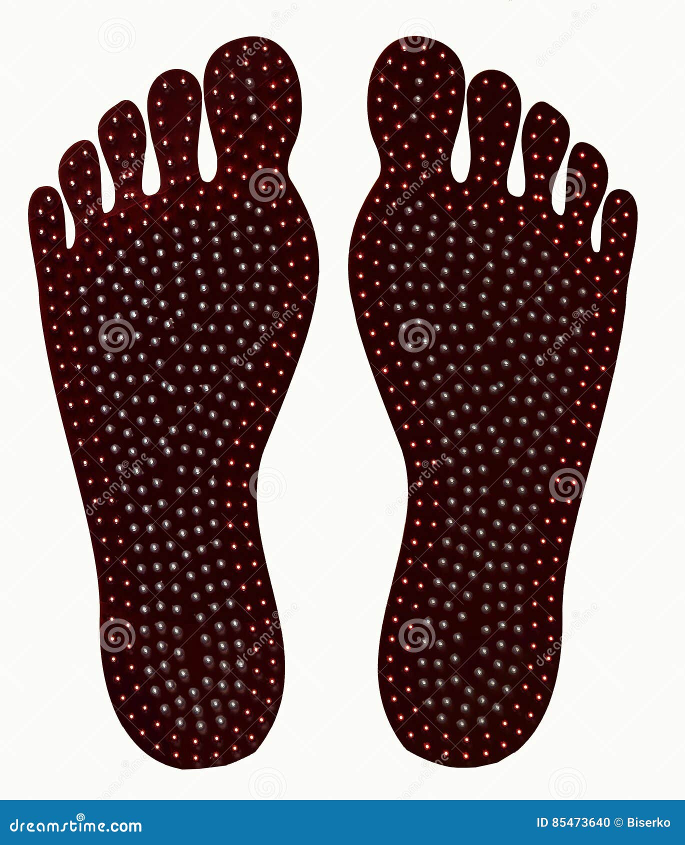 Foot Pressure Measuring Royalty-Free Stock Photo | CartoonDealer.com ...