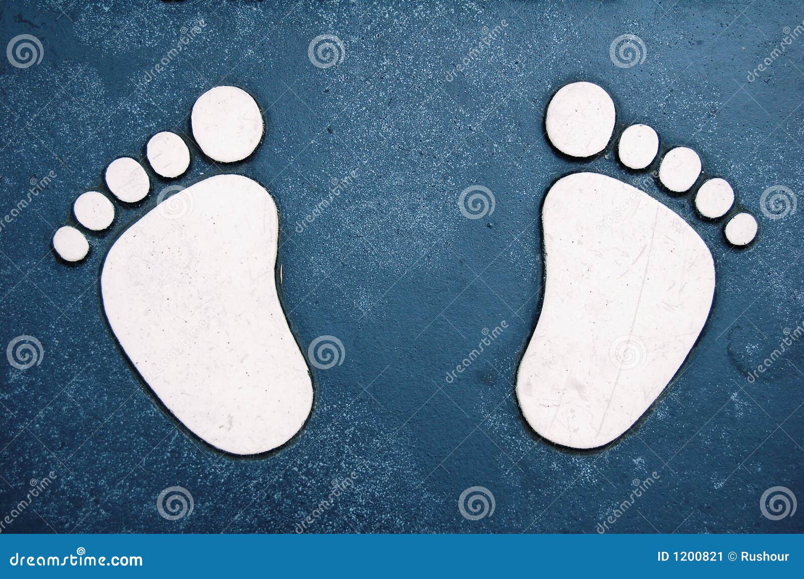 Foot print stock image. Image of foot, track, health, reflexology - 1200821