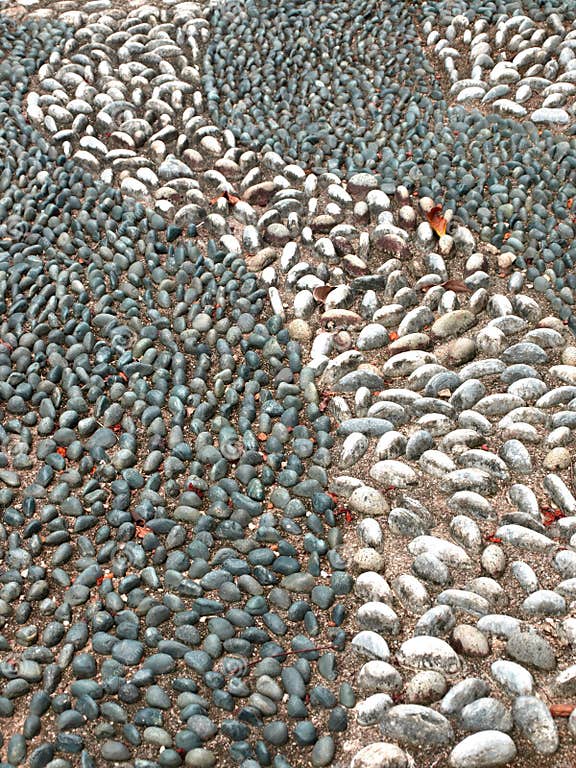 Foot-Reflexology Path, Pebbles Stock Image - Image of stones ...