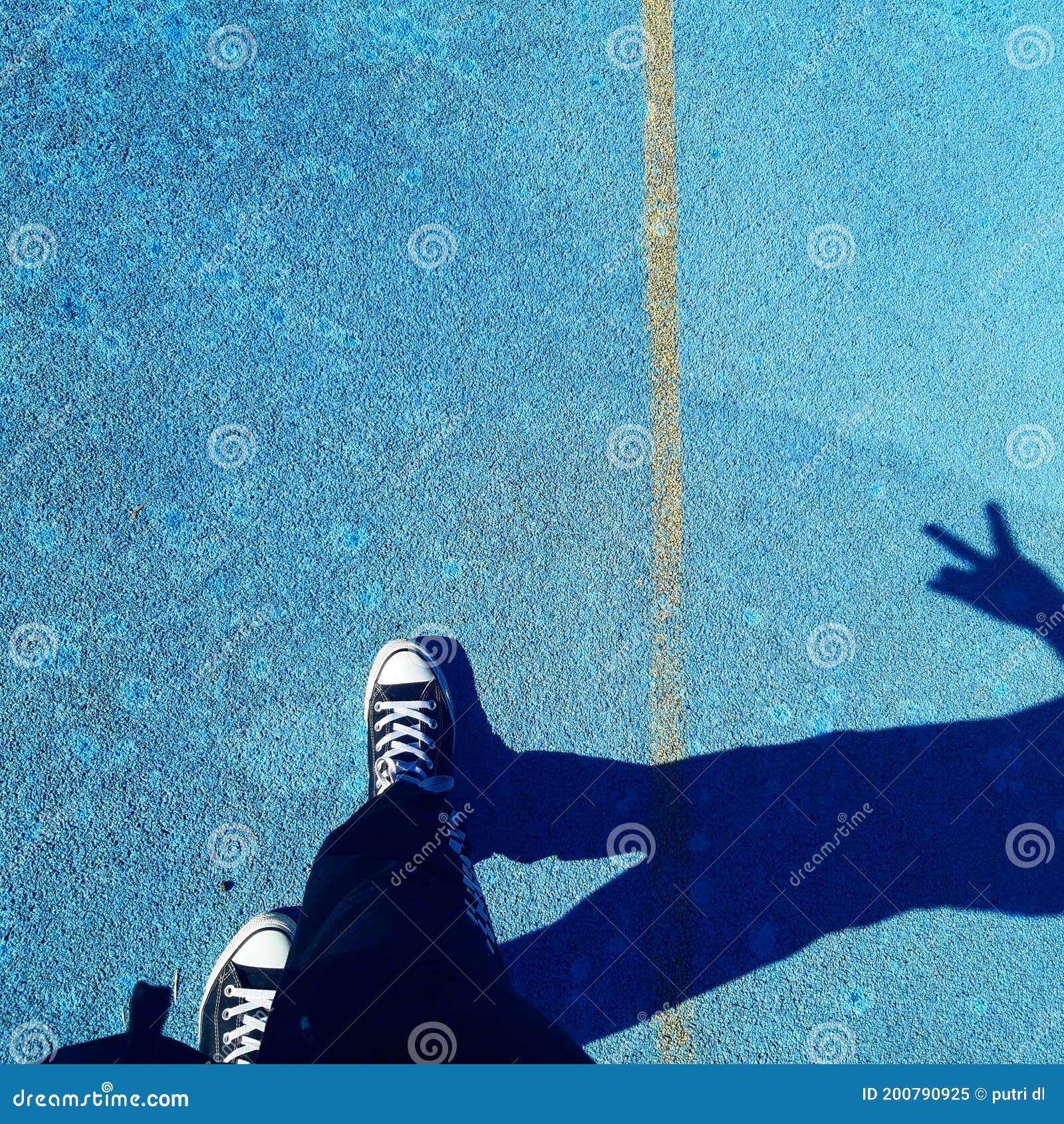 Foot and Shadow stock image. Image of daylight, aesthetic - 200790925