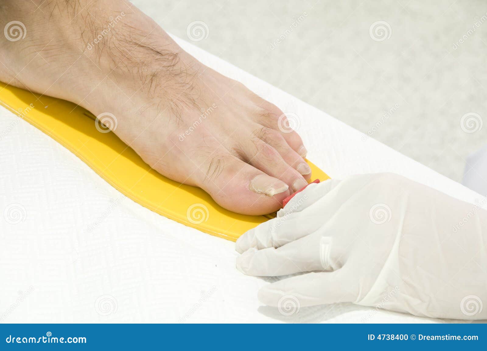 Foot Size Measuring stock photo. Image of adjustment, hand - 4738400